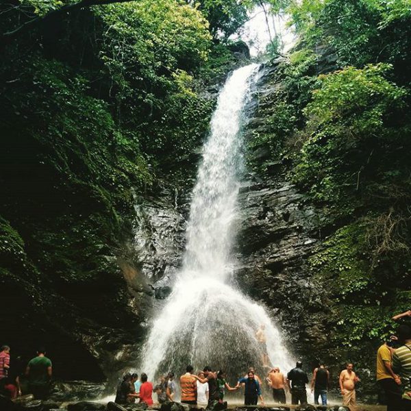 Shivling Falls or Pali Waterfall, Valpoi Sattari - Golden Goa